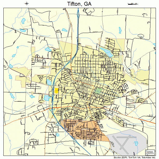 Tifton Ga Zip Code Map Tifton Ga Zip Code Map