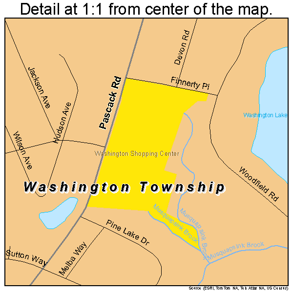 Washington Township New Jersey Street Map 3477510 Washington Township New Jersey Street Map 3477510