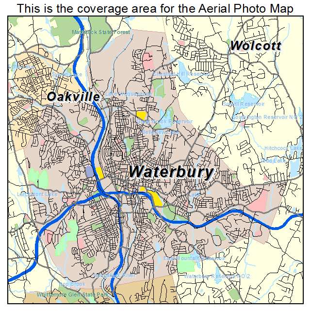 Waterbury Ct Zip Code Map Waterbury Ct Zip Code Map