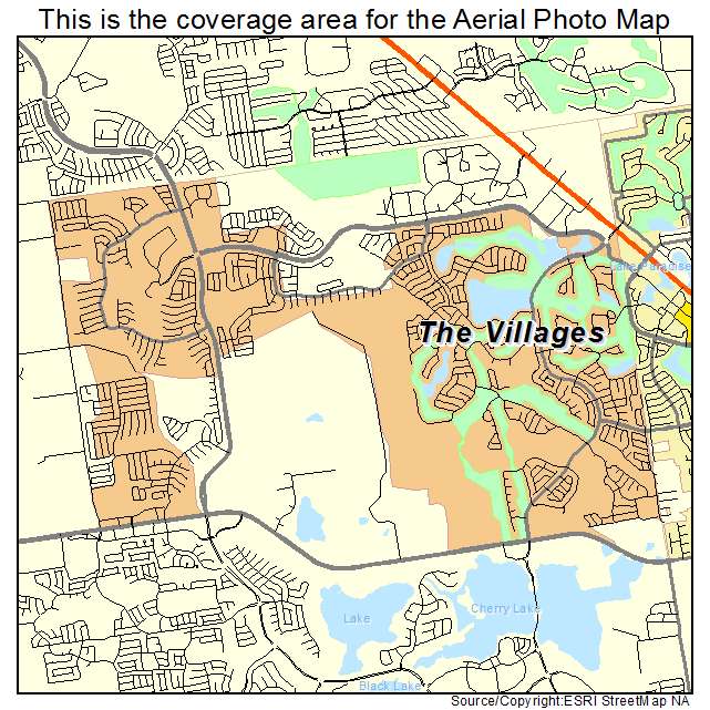 Aerial Photography Map Of The Villages FL Florida Aerial Photography Map Of The Villages FL Florida