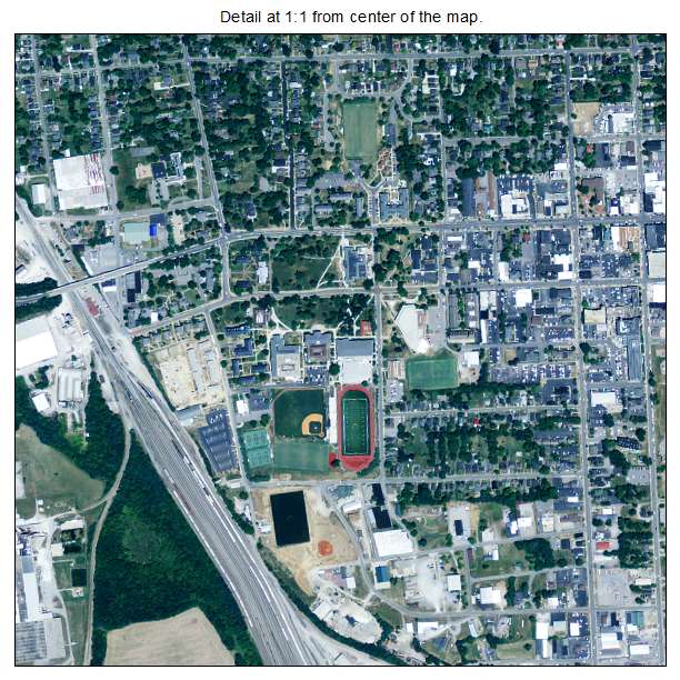 Aerial Photography Map Of Danville KY Kentucky Aerial Photography Map Of Danville KY Kentucky
