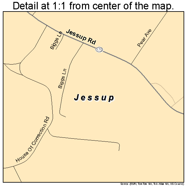 Jessup Maryland Street Map 2442550 Jessup Maryland Street Map 2442550