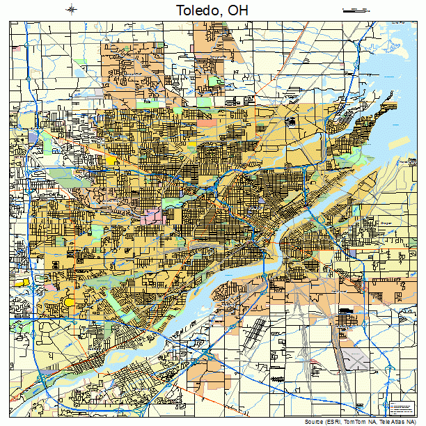 Street Map Of Toledo Ohio - Valley Zip Code Map Street Map Of Toledo Ohio - Valley Zip Code Map